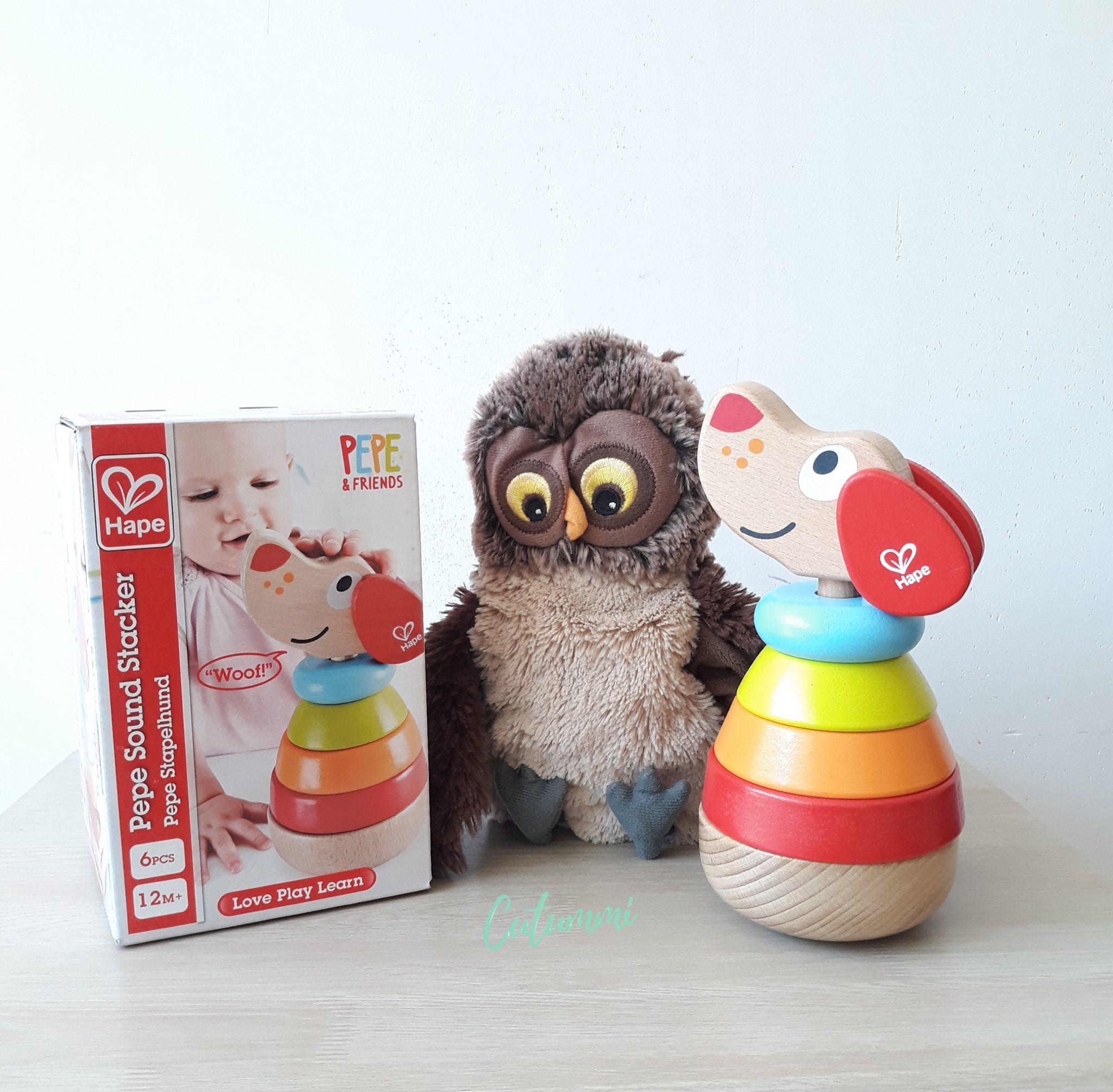Perro Encaje con Sonido Hape Juguetes Madera – CUTUMMI -Aprender Jugando