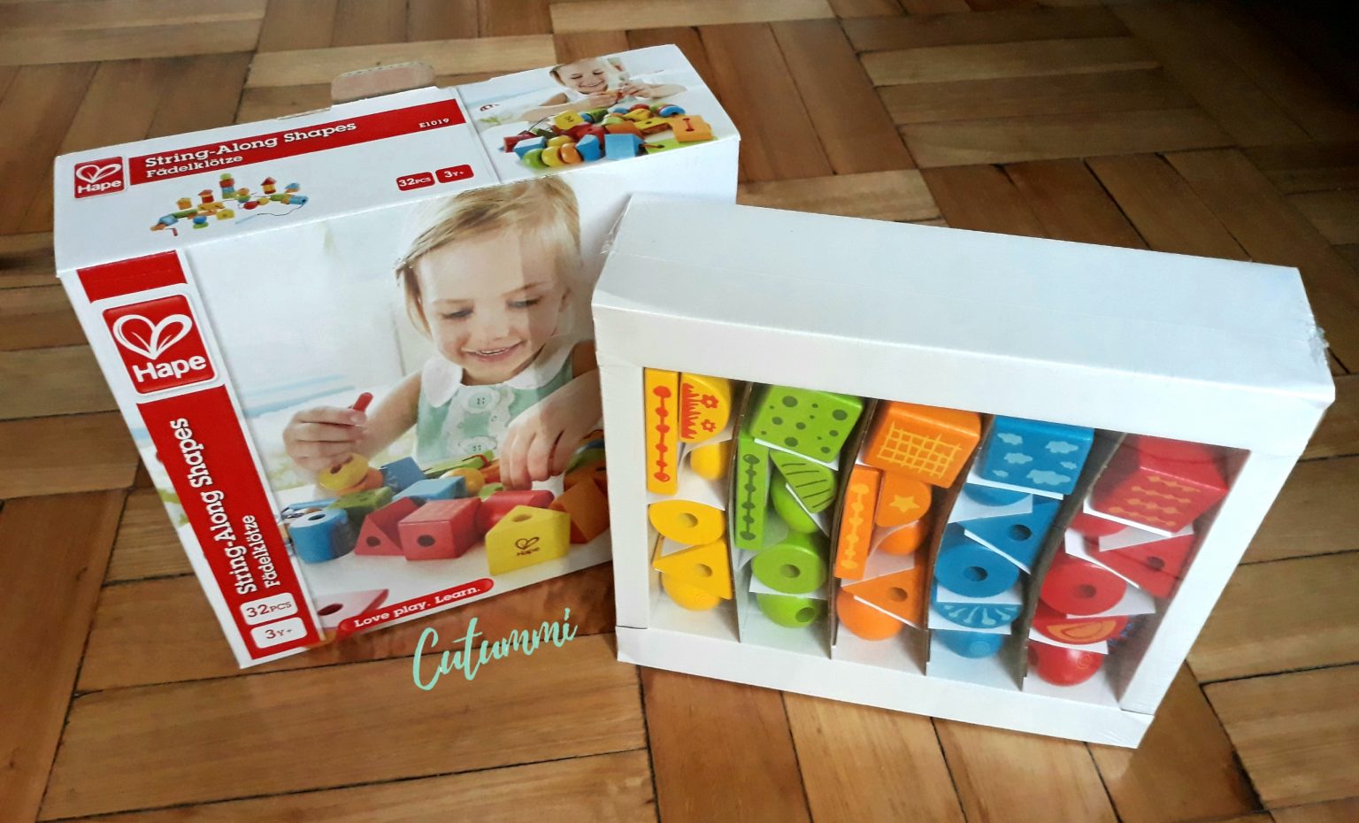 Juego de enhebrado Hape Juguetes Madera – CUTUMMI -Aprender Jugando