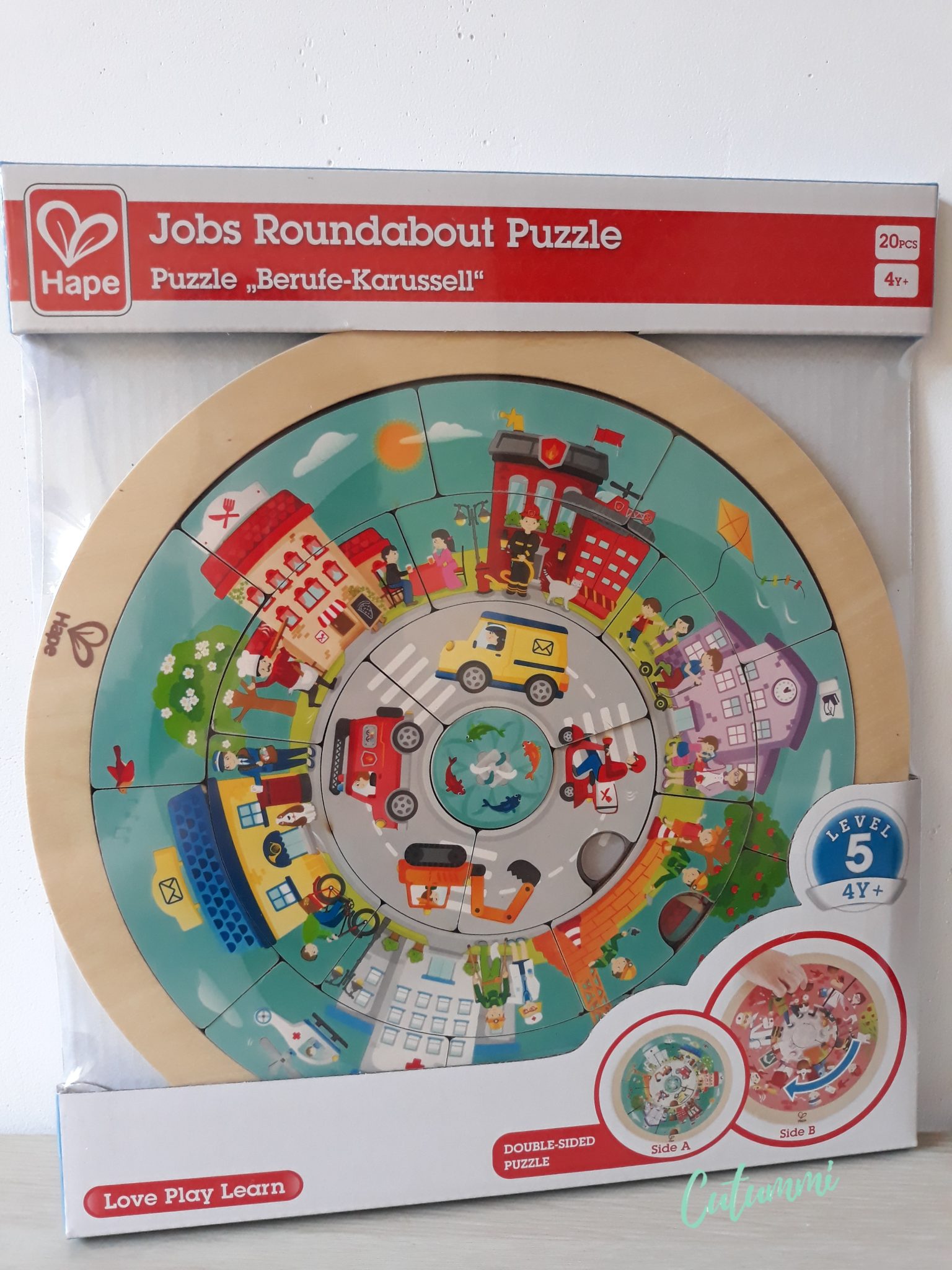 Rompecabezas de rotonda de los trabajos Hape (Jobs Roundabout Puzzle ...